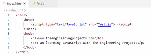 Introduction to JavaScript - The Engineering Projects