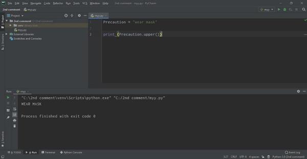 How to use String in Python - The Engineering Projects