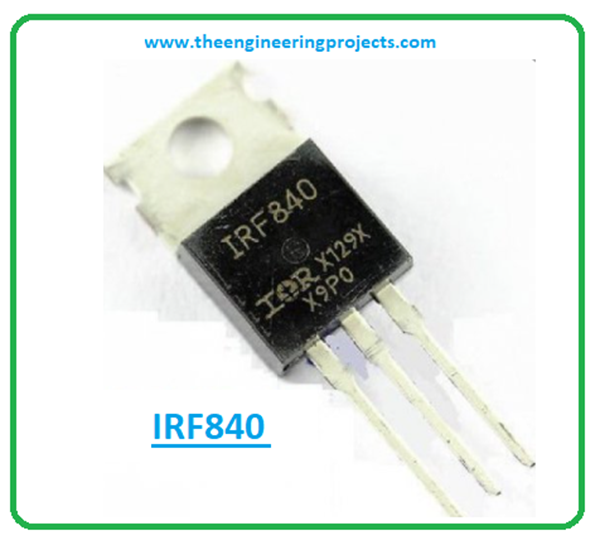 IRF840 MOSFET Datasheet, Pinout, Features, Equivalent & Applications ...