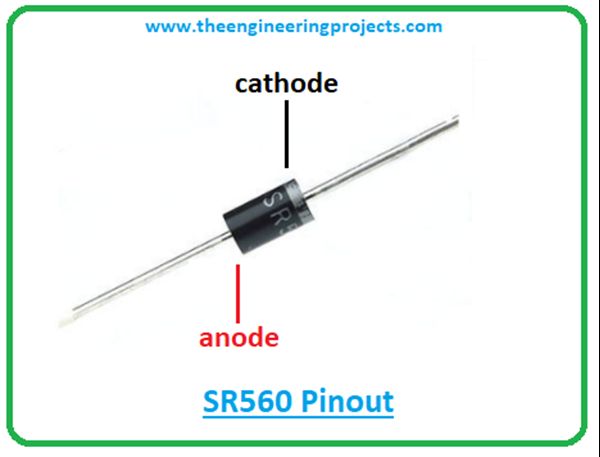 Introduction to SR560 Schottky Diode Datasheet, Pinout, Features & Applications - The ...