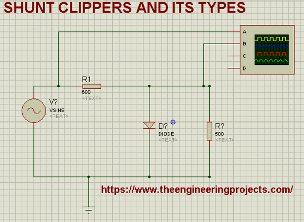 Shunt Clippers and Dual Clippers in Proteus ISIS - The Engineering Projects