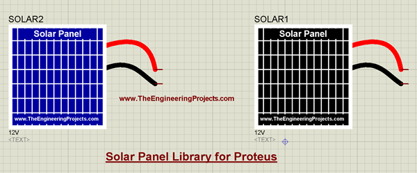 Solar Panel Library for Proteus V2.0 - The Engineering Projects