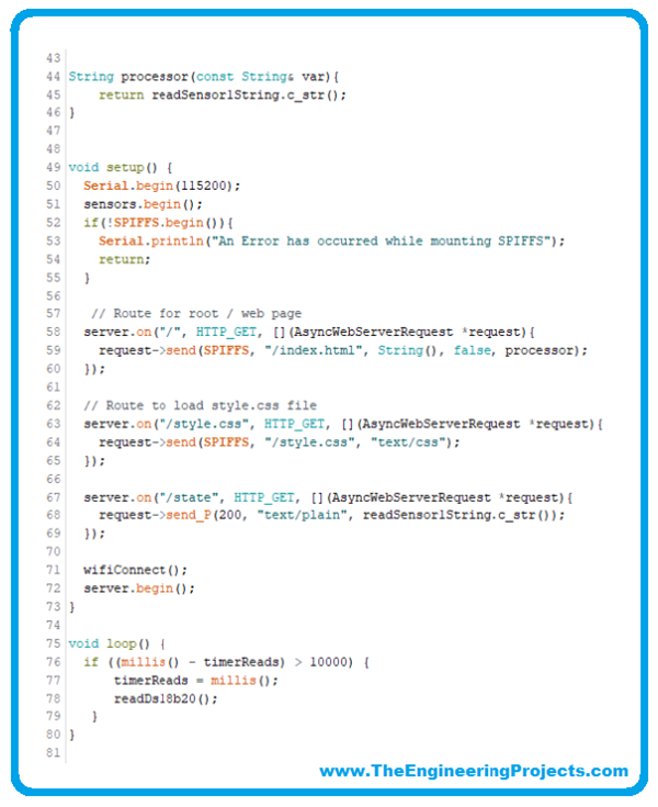 WiFi Temperature Monitor with ESP8266 and DS18B20 - The Engineering ...