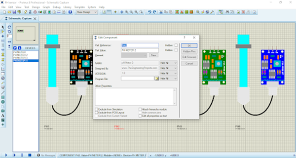 pH Sensor Library for Proteus - The Engineering Projects