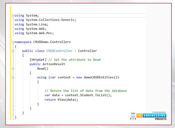 Databases and CRUD operations in C# - The Engineering Projects
