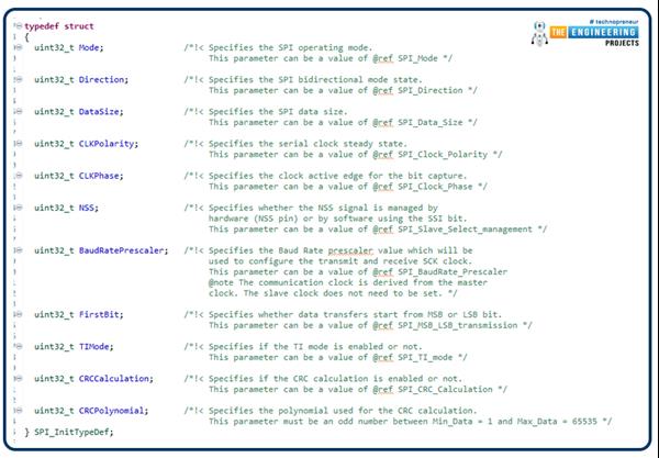 STM32 SPI Communication - The Engineering Projects