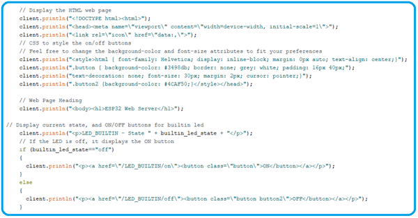 Create a Web Server with ESP32 - The Engineering Projects