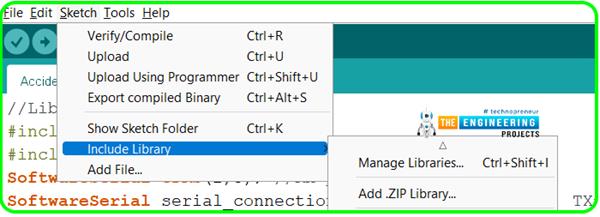 Accident Detection System using Arduino - The Engineering Projects