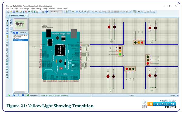 Simple 4-Way Traffic Light Control using Arduino - The Engineering Projects