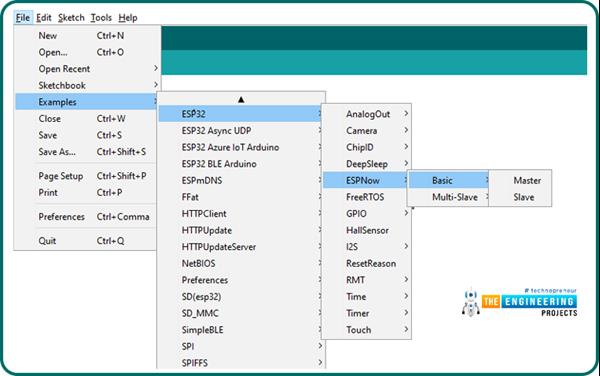 ESP-NOW Protocol with ESP32 and ESP8266 - The Engineering Projects