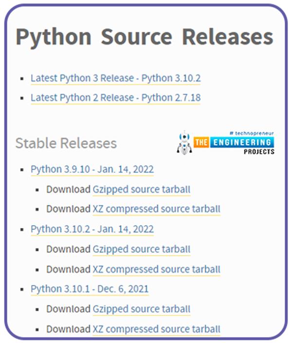 How to Install Python Software? - The Engineering Projects
