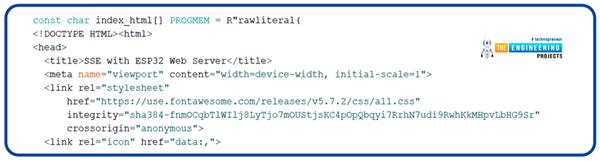 Server Sent Events With Esp32 And Dht11 The Engineering Projects 6488