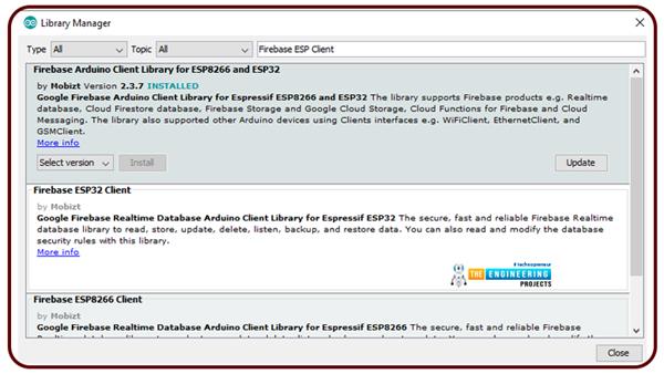 ESP32 Firebase - The Engineering Projects