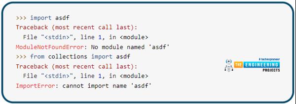 Python Traceback - The Engineering Projects