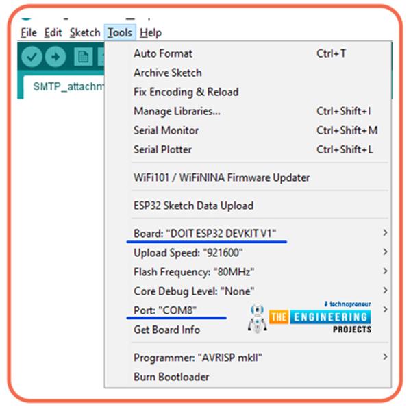 Update LCD Display with ESP32 Web Server - The Engineering Projects