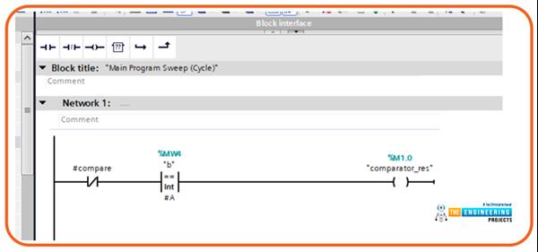 Comparator Operators in Ladder Logic Programming - The Engineering Projects
