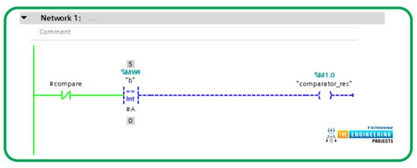 Comparator Operators in Ladder Logic Programming - The Engineering Projects