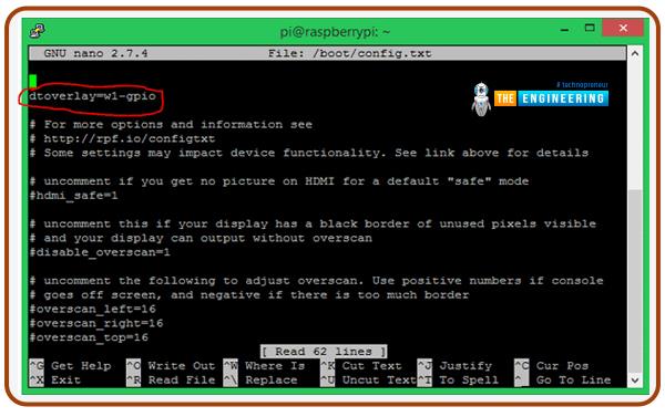 Interface DS18B20 with Raspberry Pi 4 - The Engineering Projects