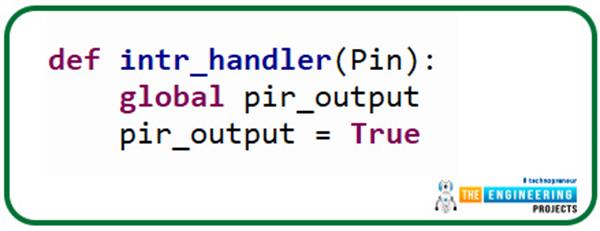 Interfacing PIR Motion Sensor and Raspberry Pi Pico Module with ...