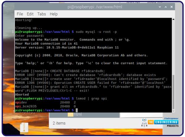 Smart Attendance System using RFID with Raspberry Pi 4 - The ...