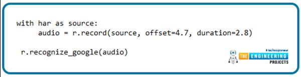 Speech Recognition System Using Raspberry pi 4 - The Engineering Projects