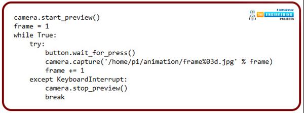 Stop Motion Movie System using Raspberry Pi 4 - The Engineering Projects