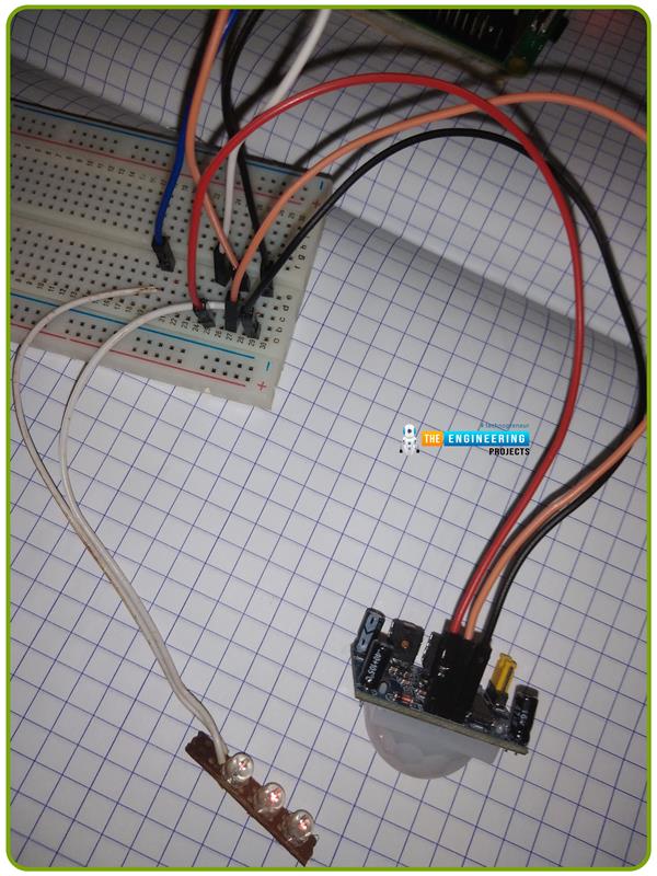 Security System with Image Capturing in Raspberry Pi 4 - The Engineering Projects
