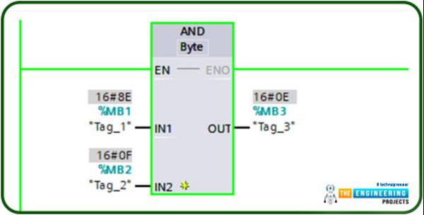 Bitwise Logic Operators in PLC Ladder Logic Programming - The Engineering Projects