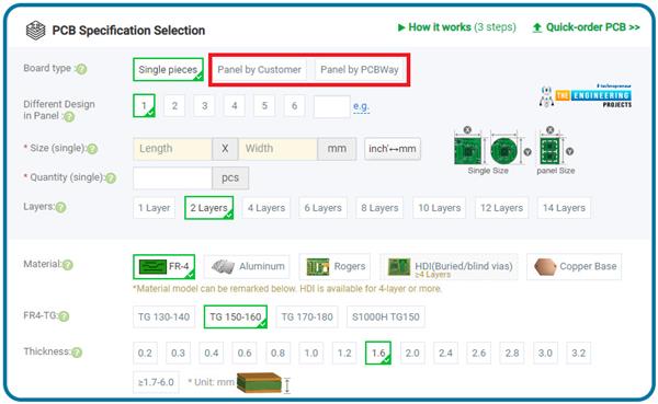 How to Optimize a PCB Panel Layout - The Engineering Projects