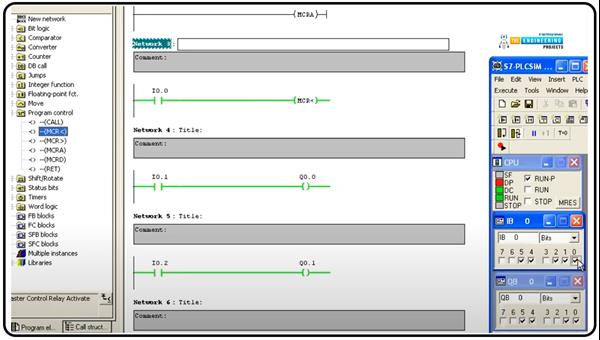 Master Reset Control in Ladder Logic Programming - The Engineering Projects