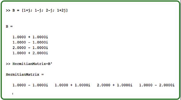 Special Types of Matrices in MATLAB - The Engineering Projects