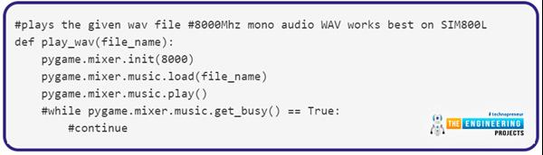 Interactive Voice Response System With Raspberry Pi 4 And Sim800l The Engineering Projects