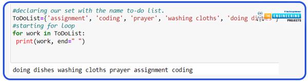 Sets In Python Using Jupyter Notebook The Engineering Projects