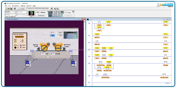 Dual Compressor Operations using PLC Ladder Logic Programming - The ...