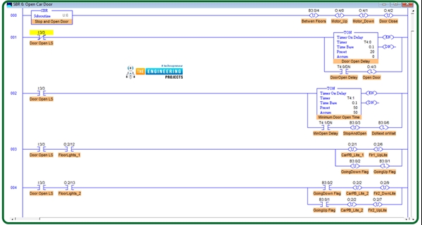 4-Floor Elevator Project with PLC Ladder Logic (Part 2) - The ...