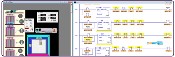 Four floors Elevator using ladder logic programming - The Engineering ...