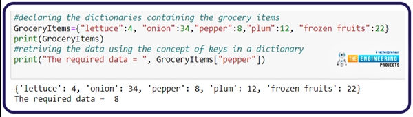 Dictionaries In Python Using Jupyter Notebook The Engineering Projects