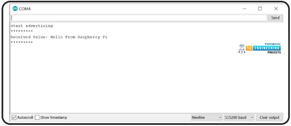 Communicate Between Raspberry Pi 4 And Esp32 Via Bluetooth The Engineering Projects