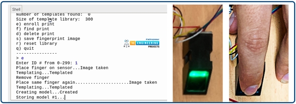 Interface a Fingerprint Sensor with Raspberry Pi 4 - The Engineering Projects