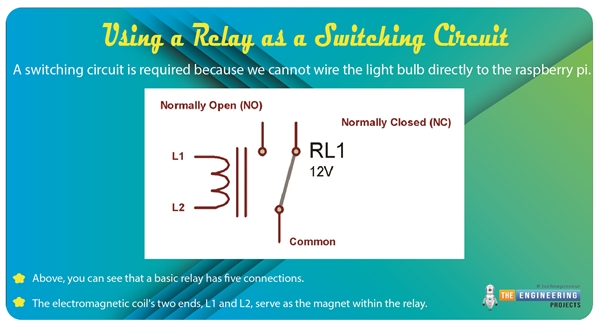 Interface a 4-Channel Relay with Raspberry Pi 4 - The Engineering Projects