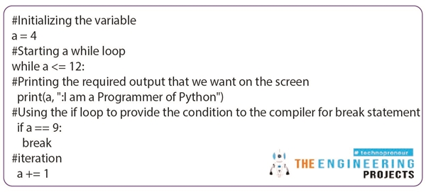 While Loop and its Statements in Python - The Engineering Projects