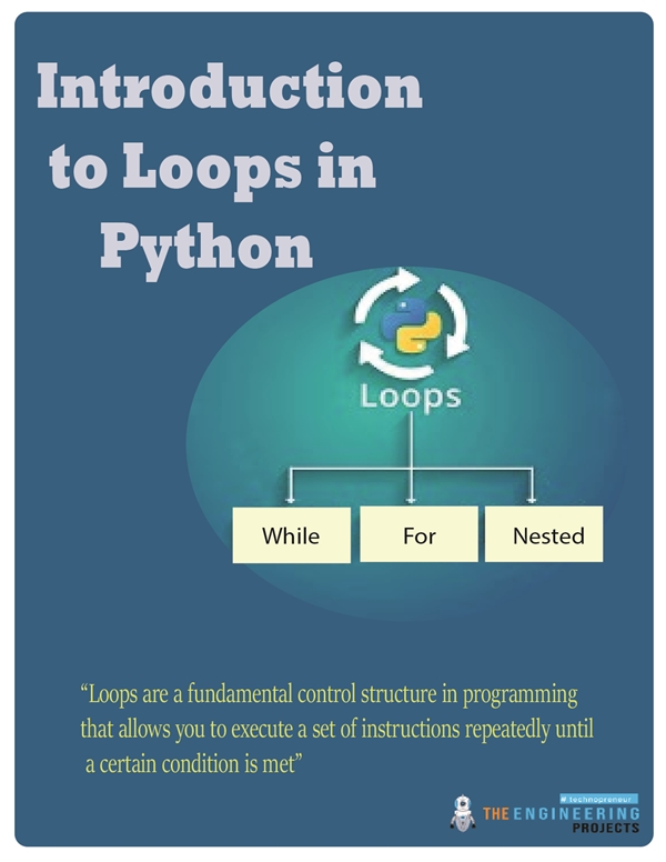 Loops in Python using Jupyter Notebook - The Engineering Projects