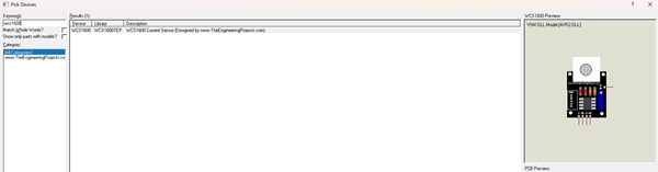 Current Sensor Library for Proteus - The Engineering Projects