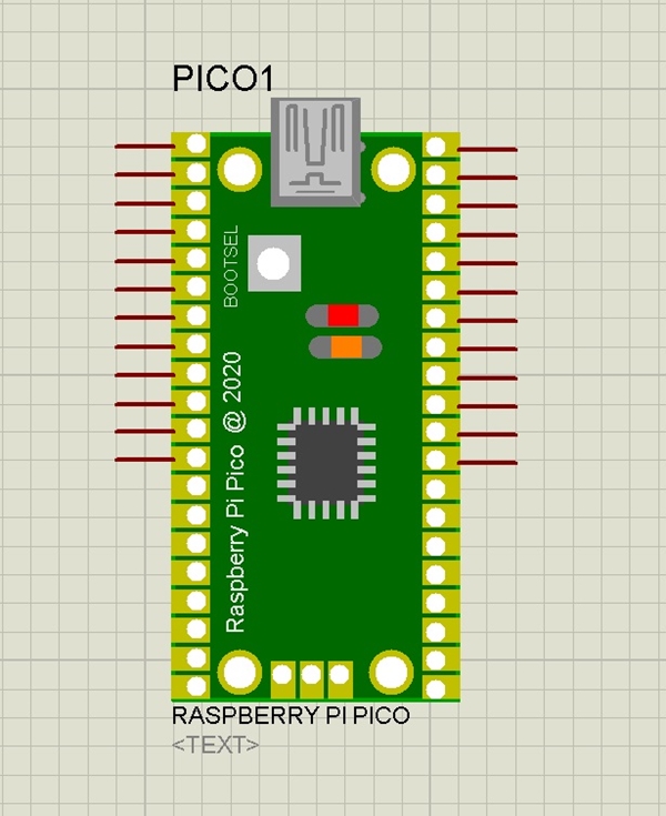 Raspberry Pi Pico Library for Proteus - The Engineering Projects