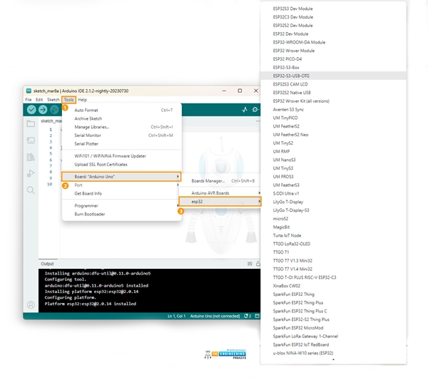 Esp32 Programming Series Install Esp32 In Arduino Ide The Engineering Projects 1071