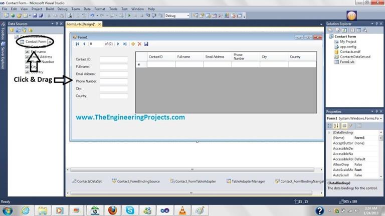 Create Database in Microsoft Visual Studio - The Engineering Projects