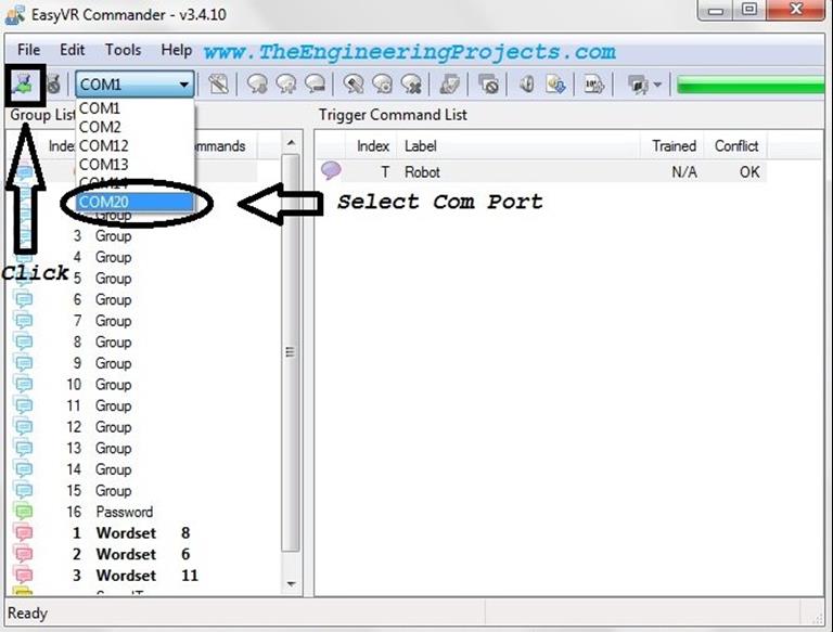 Getting Started with EasyVR Commander - The Engineering Projects