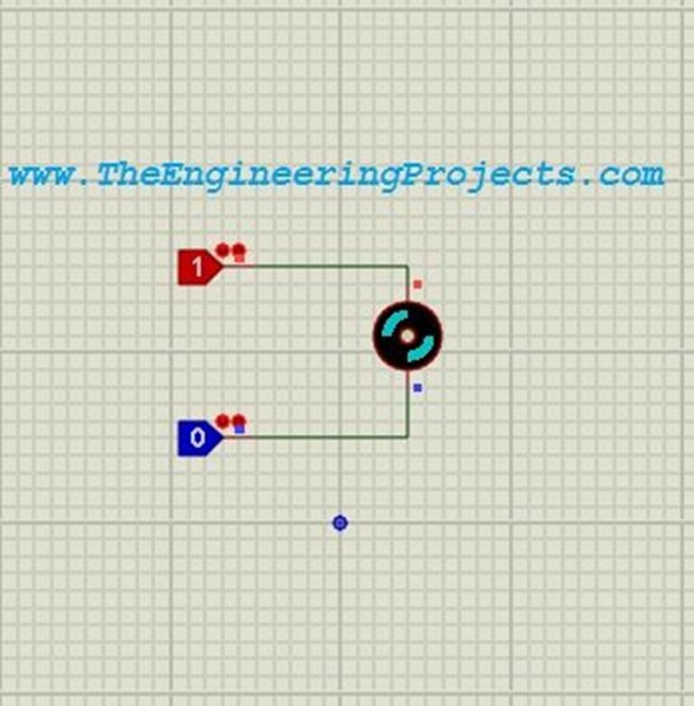 DC Motor Drive Circuit in Proteus ISIS - The Engineering Projects