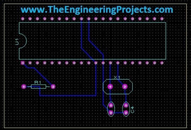 PCB Designing in Proteus ARES - The Engineering Projects