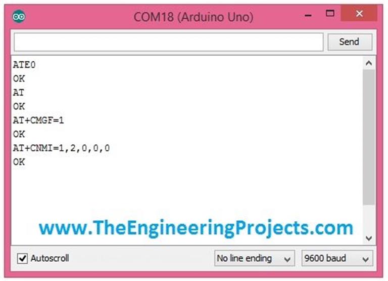 Receive SMS with AT Commands using Sim900 and Arduino - The Engineering Projects